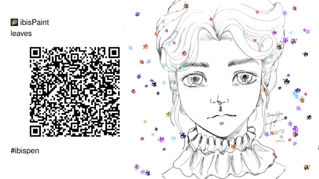 leave brush - ibisPaint