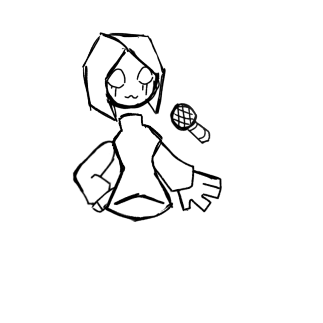 fnf ghost - ibisPaint