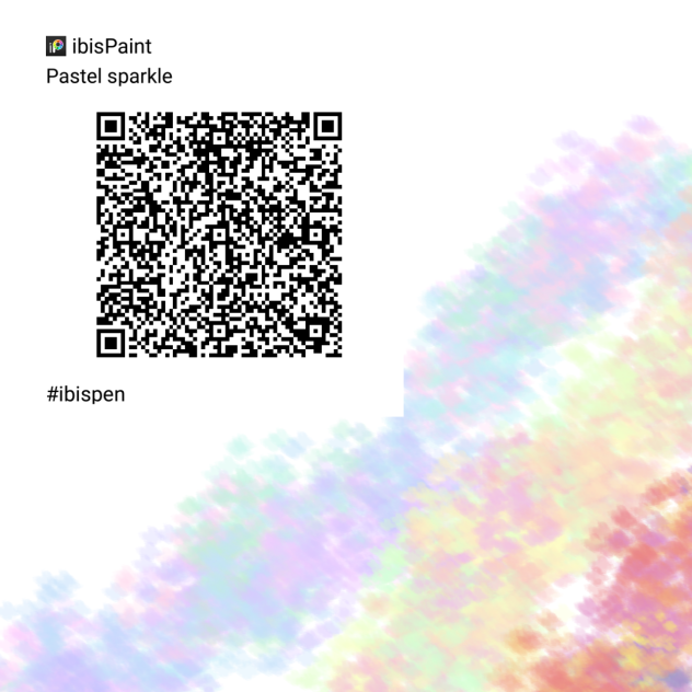 pastel sparkle brush - ibisPaint