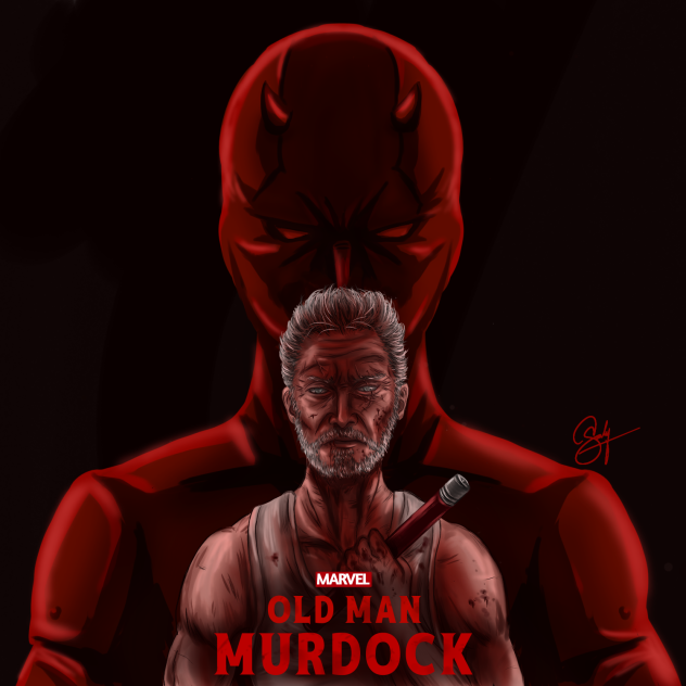 Stephen Lang as Old Man Murdock - ibisPaint