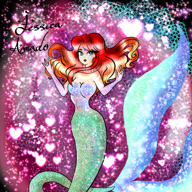 Mermaid ariel - ibisPaint