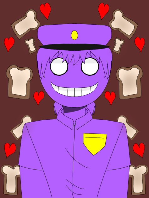 Purple Guy Drawing. - ibisPaint