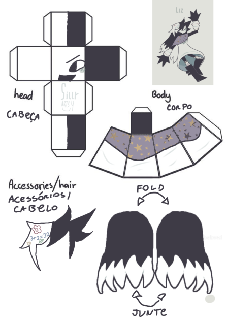 Liz papercraft!!! - ibisPaint