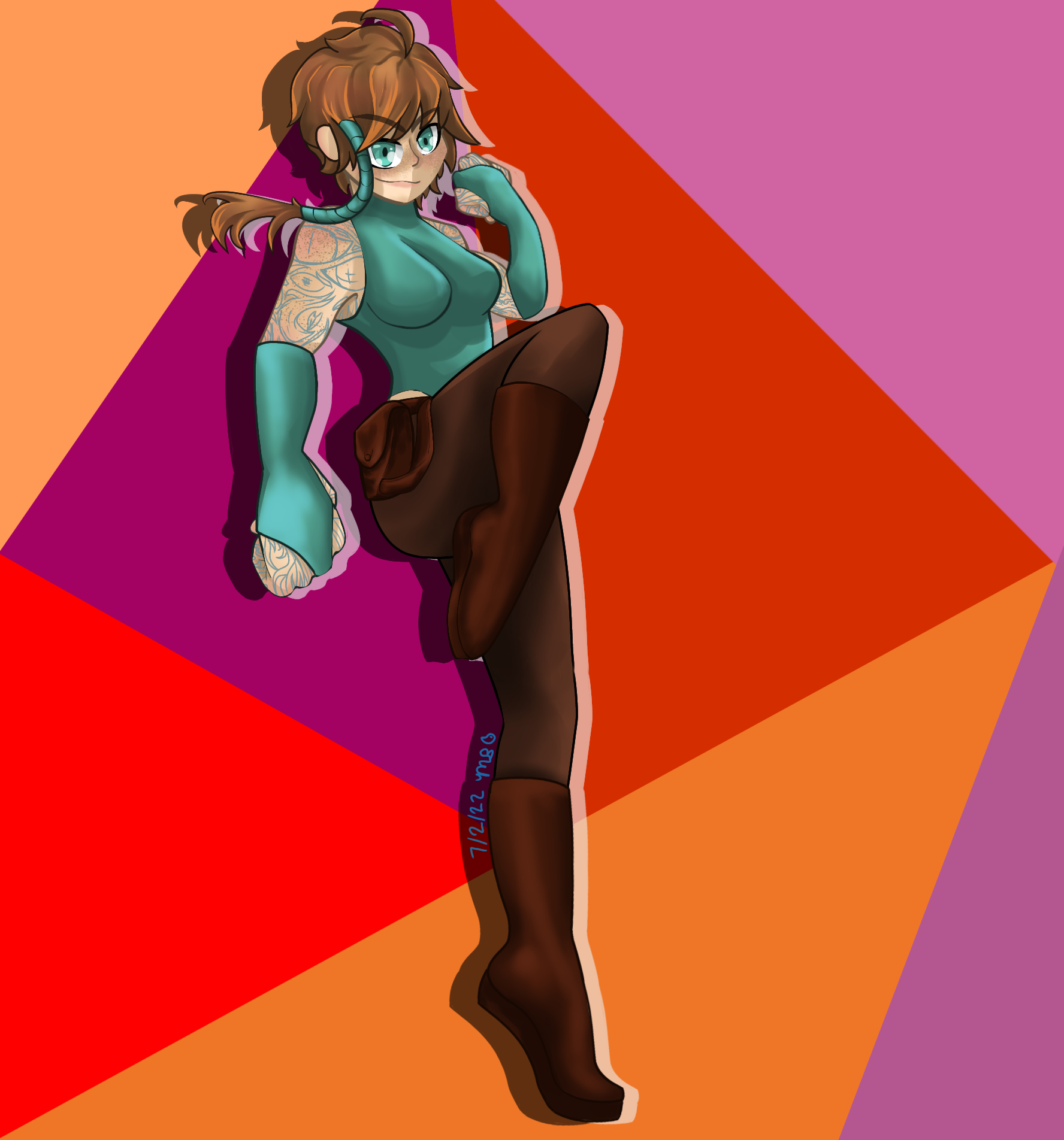 Fighting Proud - ibisPaint