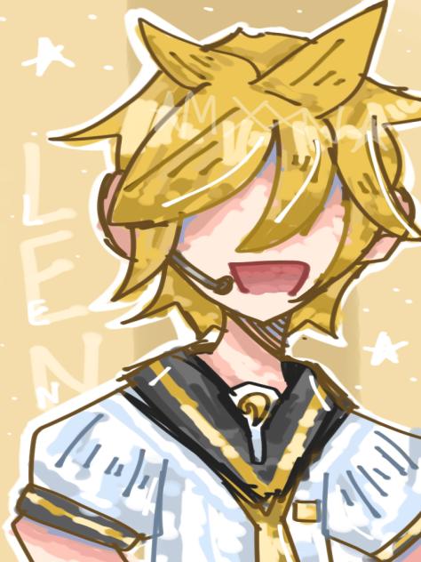 my fav vocaloid LEN - ibisPaint