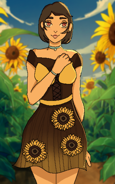 Pixel Sunflowers🌻 - ibisPaint