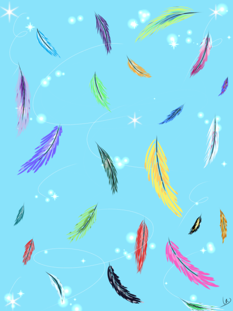 feathers🍂🍃 - ibisPaint