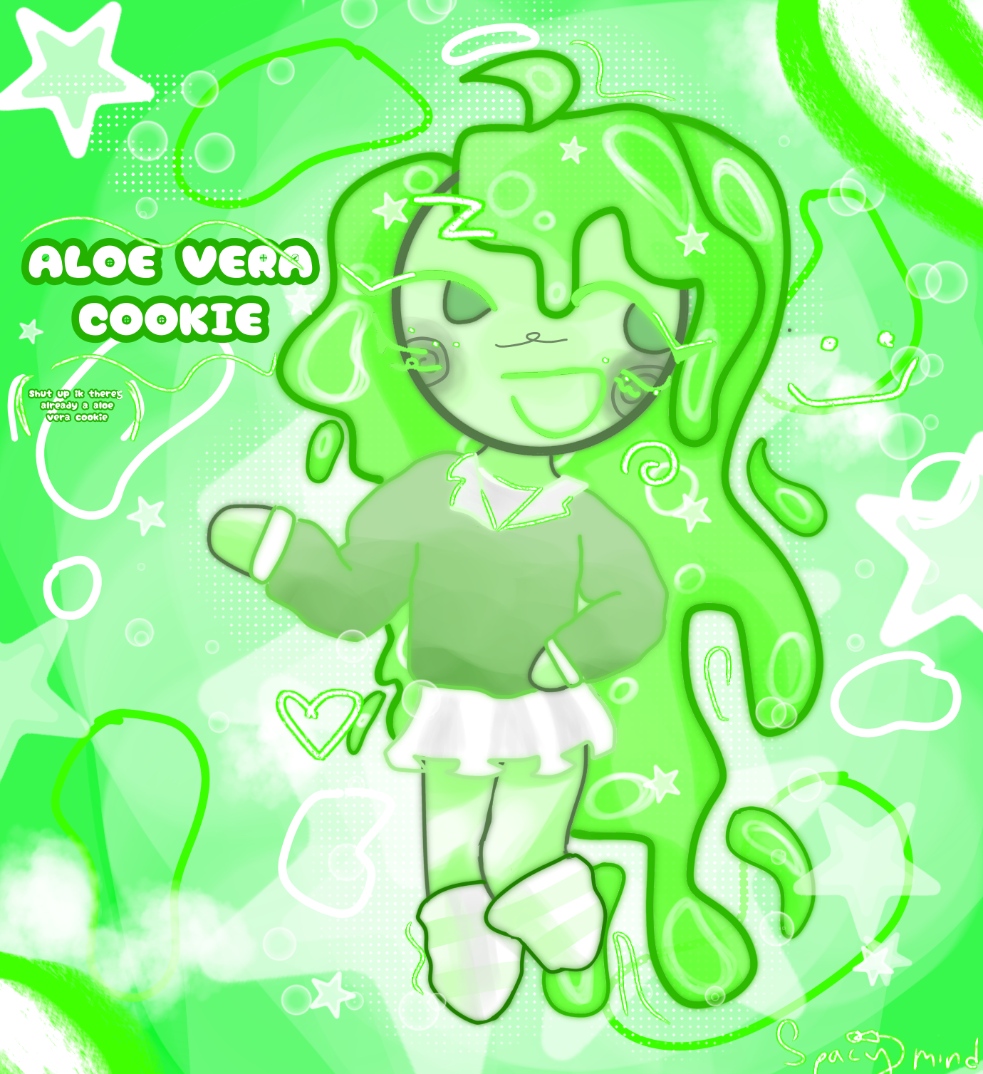 Aloe vera cookie - ibisPaint