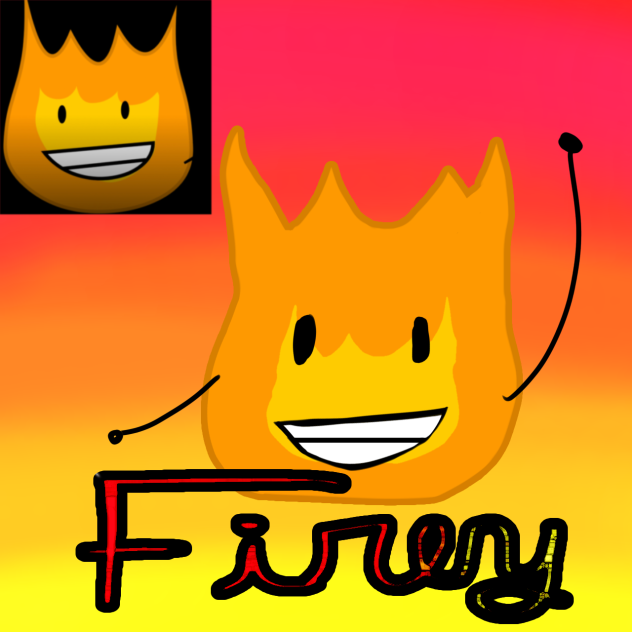 Firey from BFDI! - ibisPaint