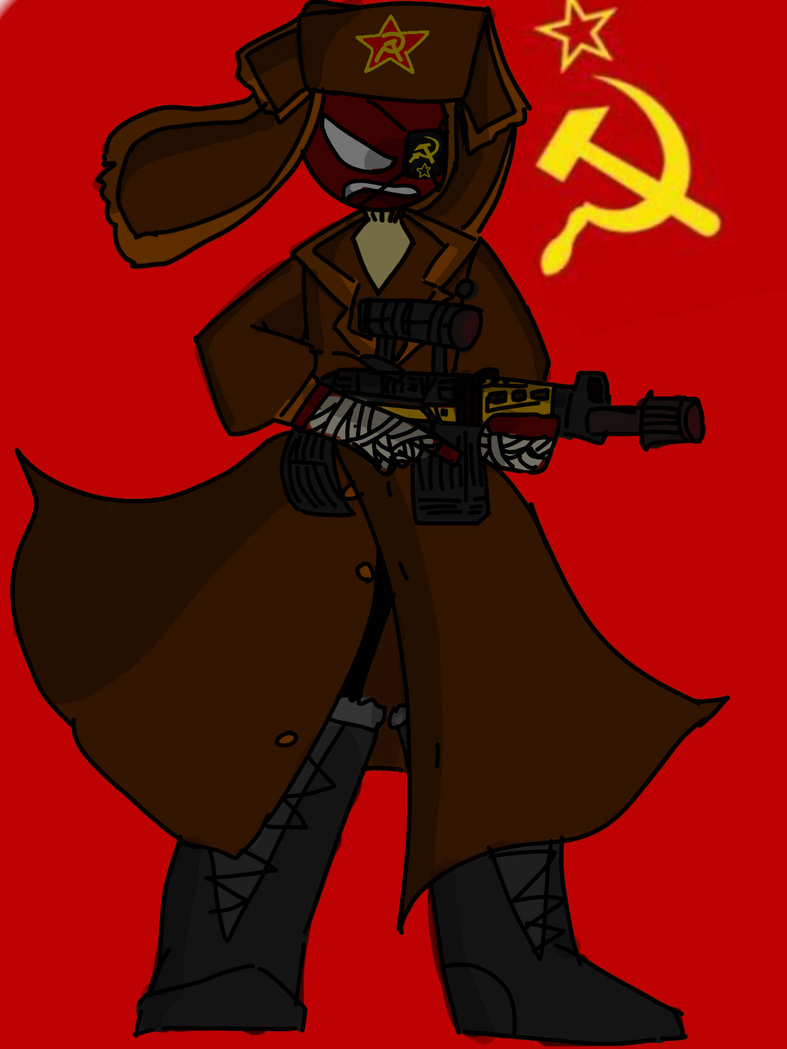 USSR countryhumans - ibisPaint