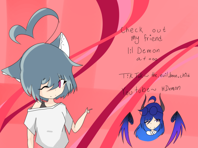 Check out my friend Lil Demon - ibisPaint
