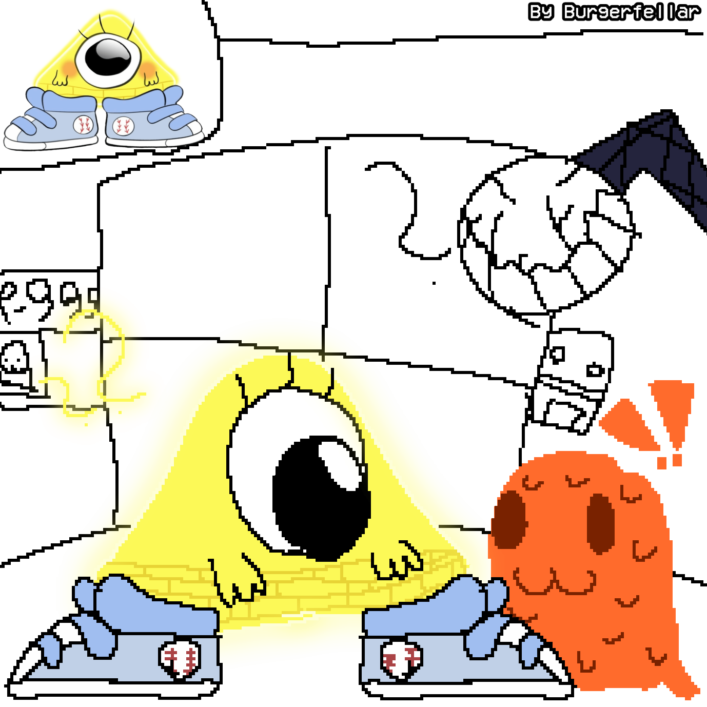 Billy with SCP-999 - ibisPaint