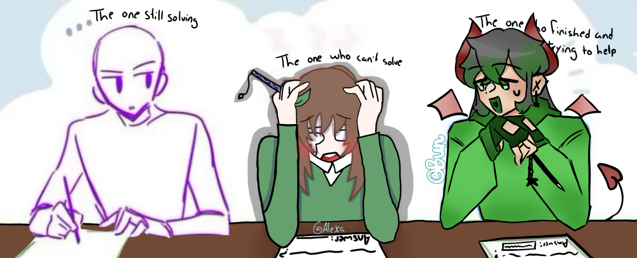 Studying collab! - ibisPaint