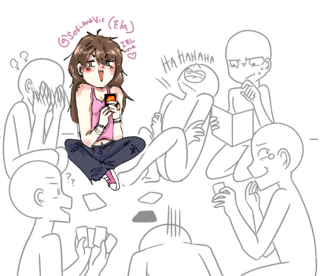 GAME NIGHT COLLAB - ibisPaint