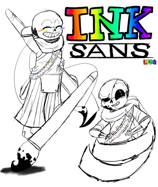 Ink sketch - ibisPaint