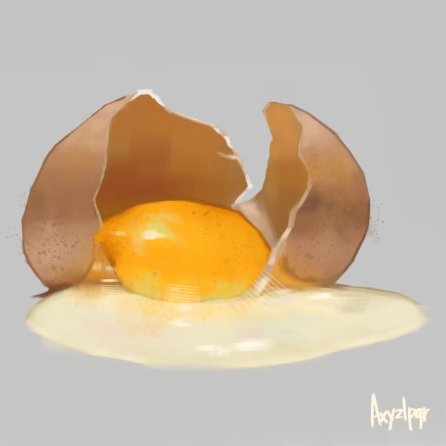 i love Egg - ibisPaint