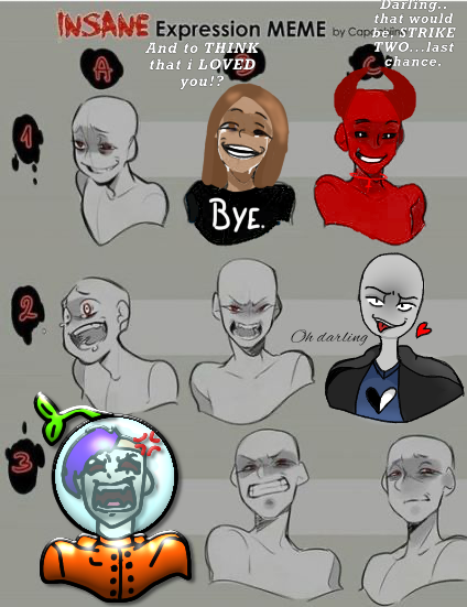 insane expression collab - ibisPaint