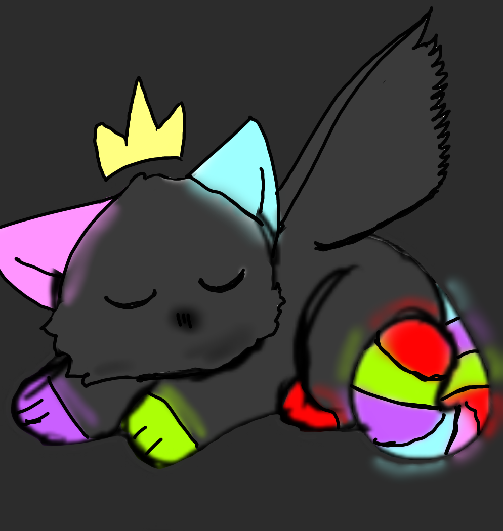 Shine on the darkness - ibisPaint