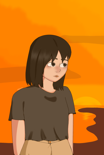 beautiful sunset.. - ibisPaint