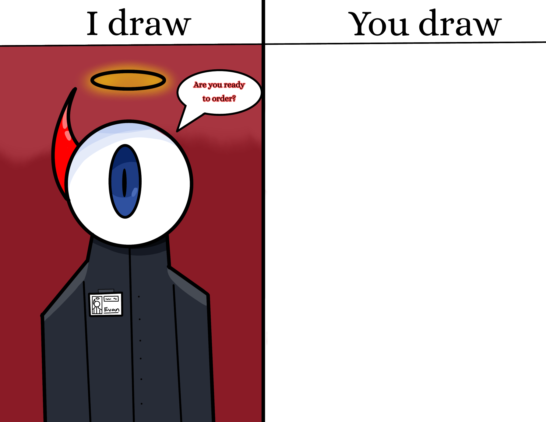 I draw you draw collab - ibisPaint