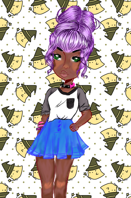 Bruxinha fofa chibi ^^ - ibisPaint