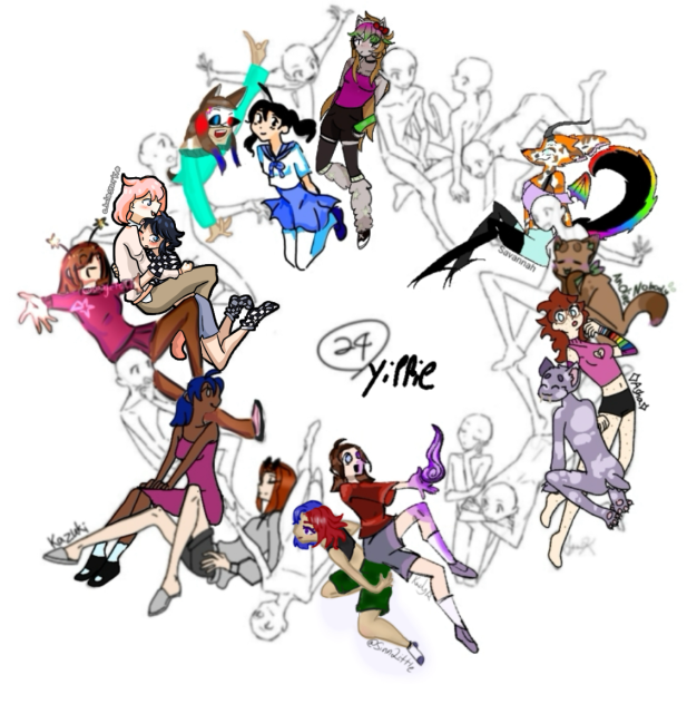 Lotsa ppl collab - ibisPaint