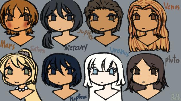 More Solarrise characters - ibisPaint