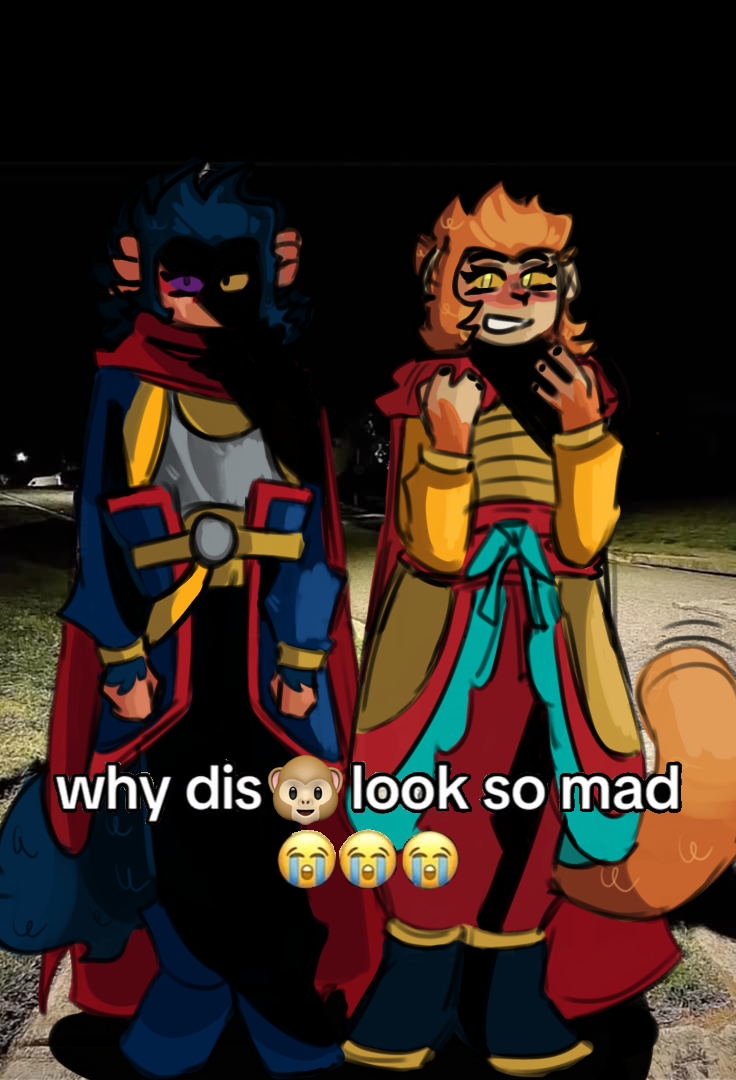 why this 🐵 look so mad - ibisPaint
