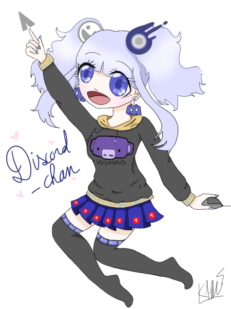 Discord-chan - ibisPaint