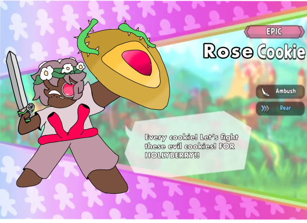Rose cookie the confident - ibisPaint