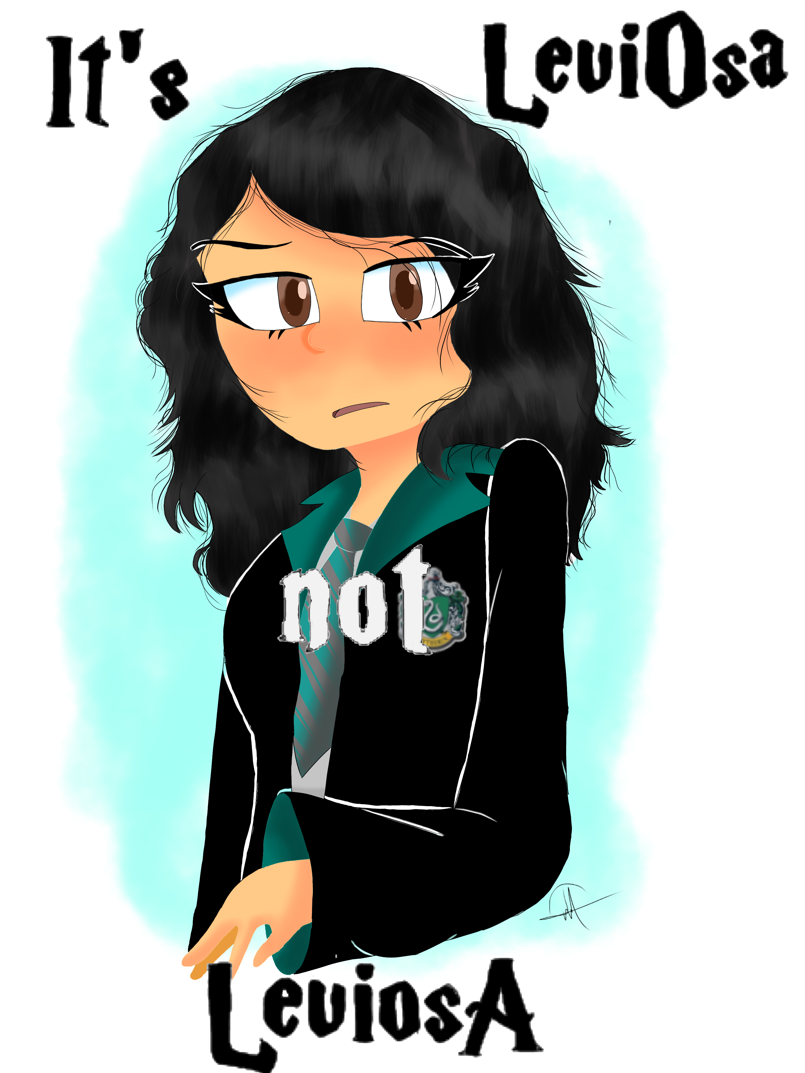 It's LeviOsa not LeviosA. - ibisPaint