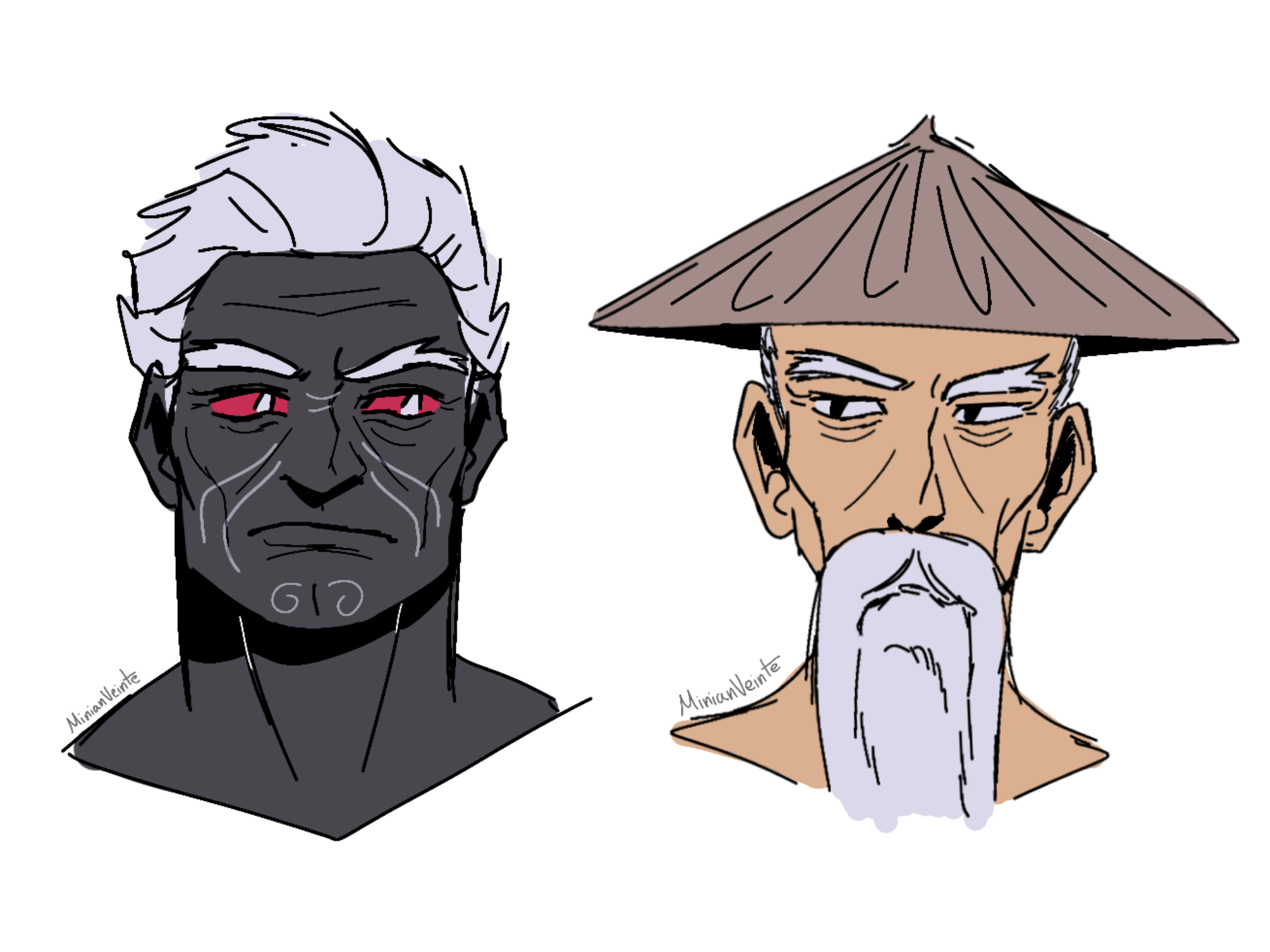 Garmadon and Wu - ibisPaint