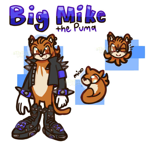Big Mike!! (Sonic OC) - ibisPaint