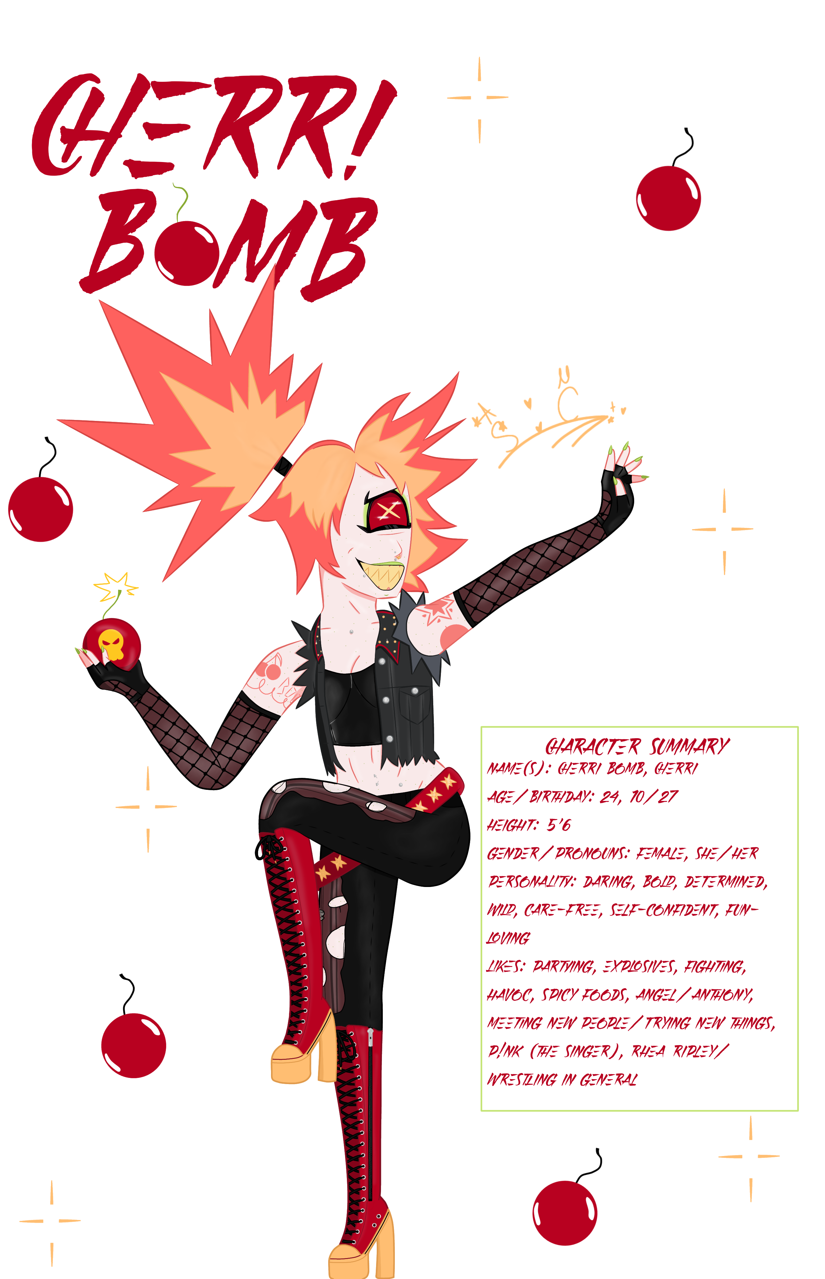 Cherri Bomb!🍒💥 - ibisPaint