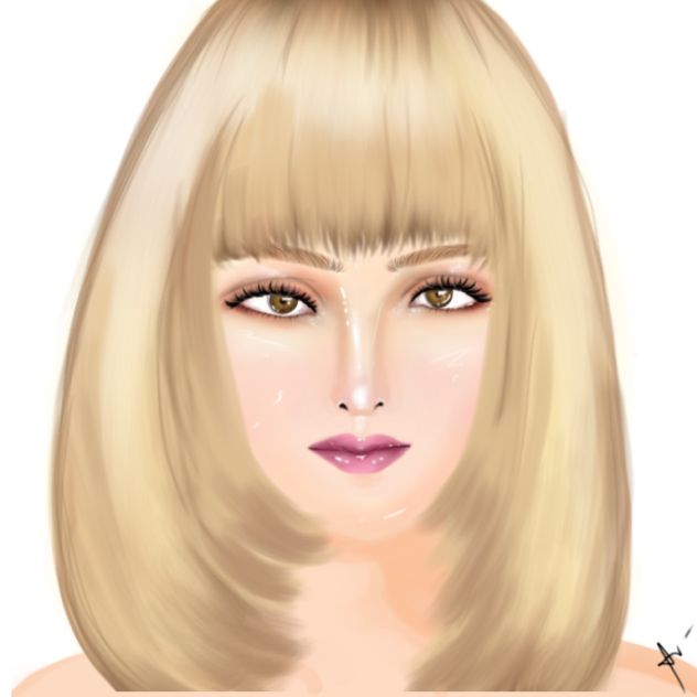 simple girl animation - ibisPaint