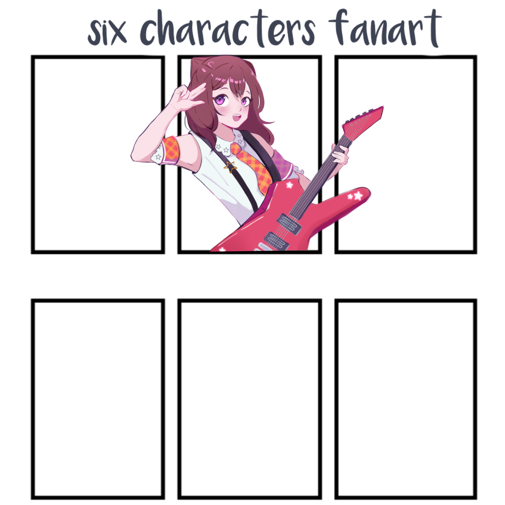 six characters kasumi toyama - ibisPaint