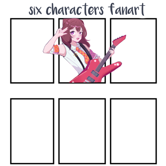 six characters kasumi toyama - ibisPaint