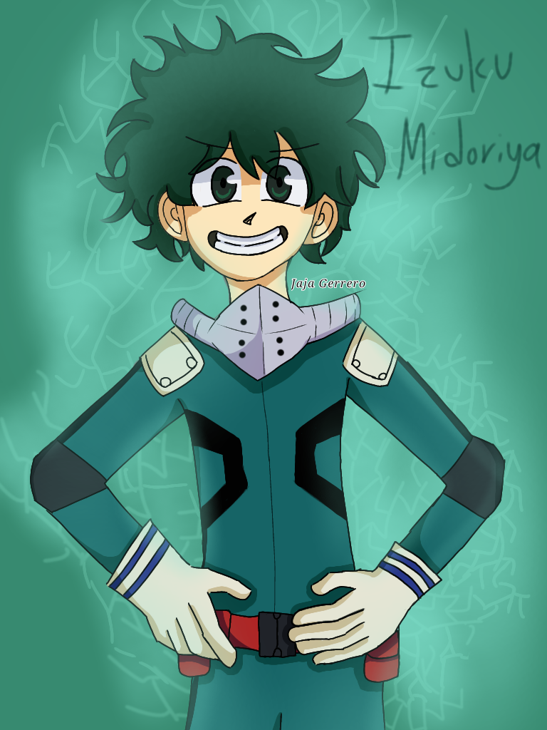 Izuku midoriya - MHA - ibisPaint