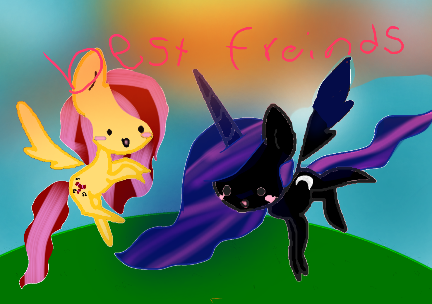 bestfriend (me and my BFF's OCs - ibisPaint