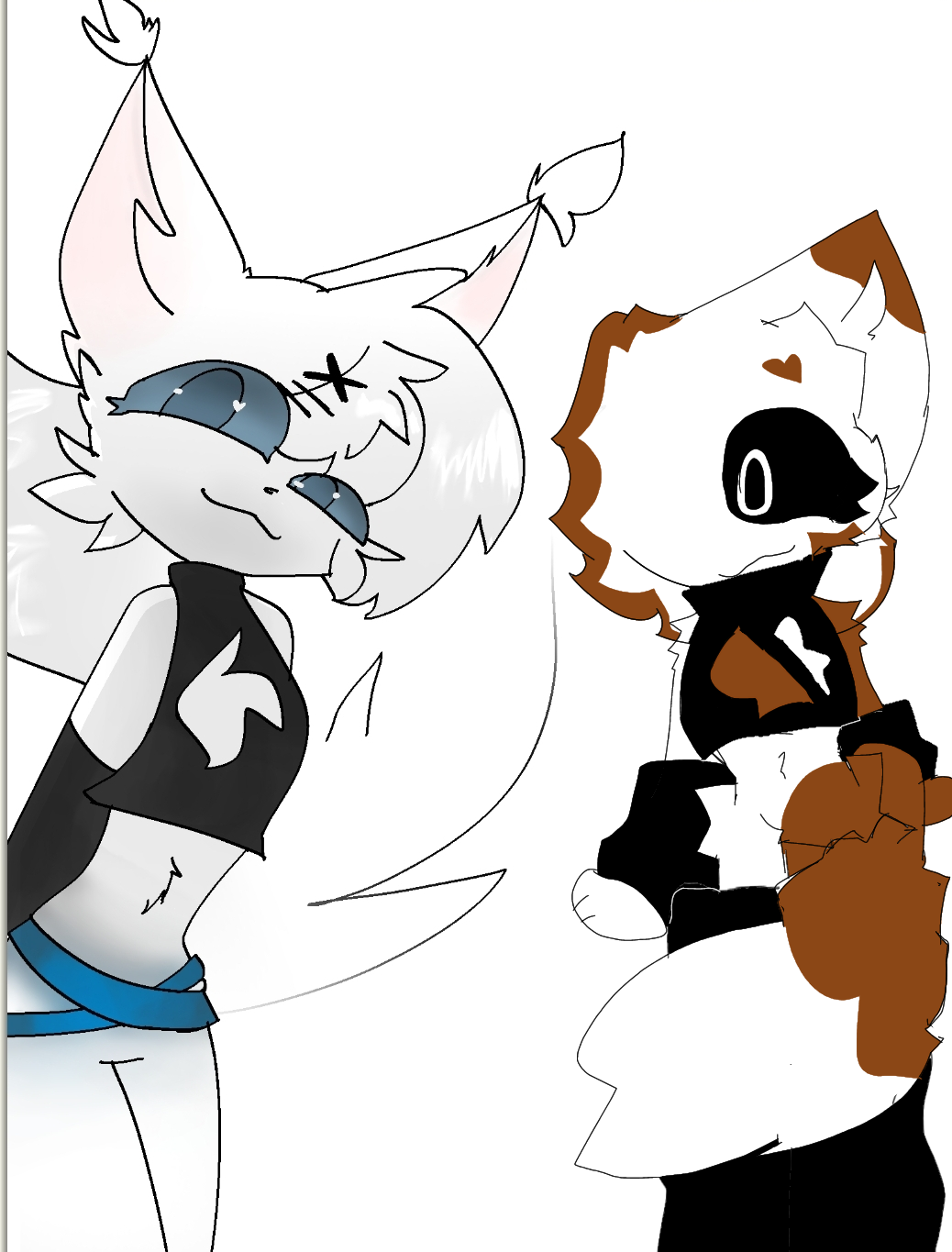 fake COLLAB - ibisPaint