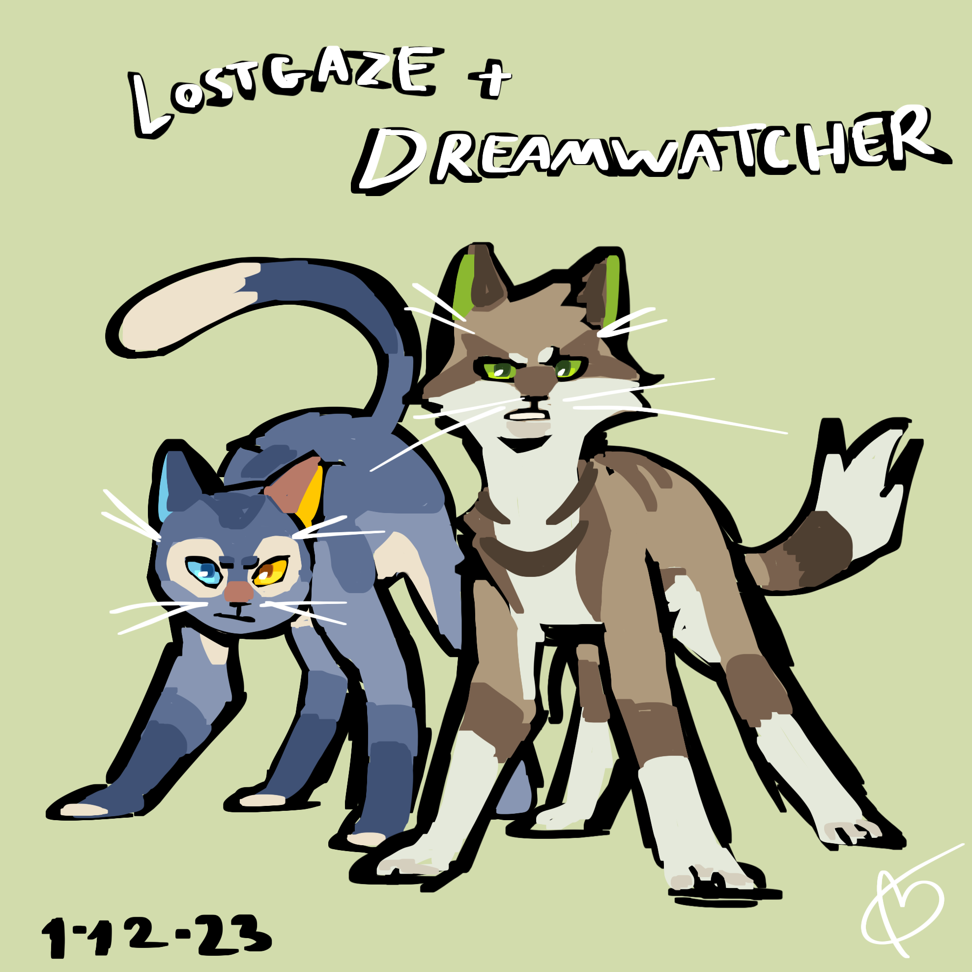 George and Dream - ibisPaint