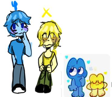 X and 4 from bfb - ibisPaint