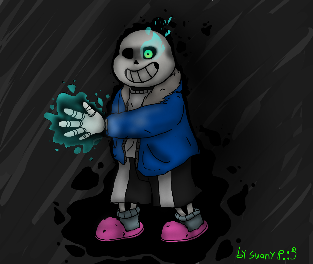 sans with darkness - ibisPaint