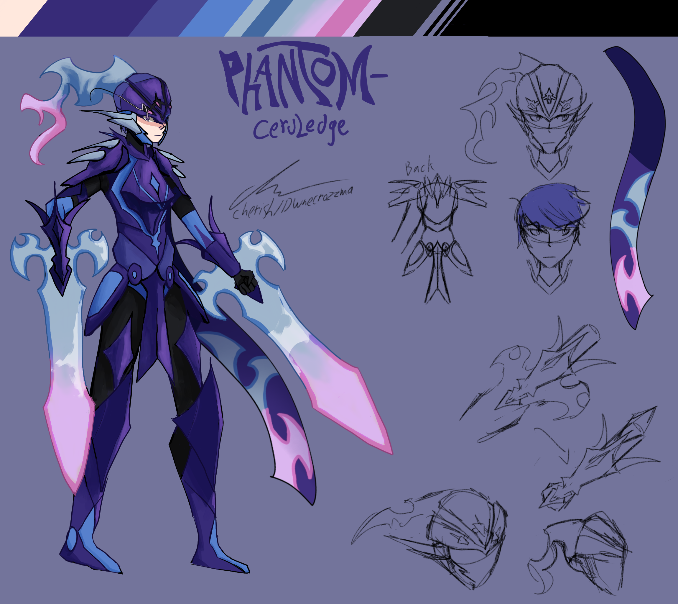 phantom (ceruledge) - ibisPaint