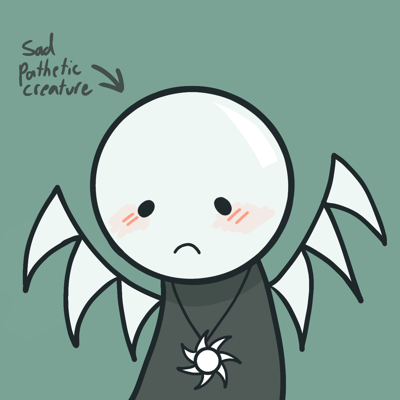 sad bald man - ibisPaint