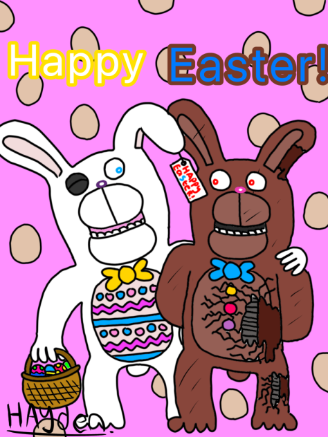 FNaF happy Easter speed draw - ibisPaint