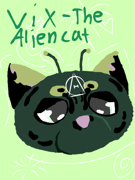 Vix-the alien kitty - ibisPaint