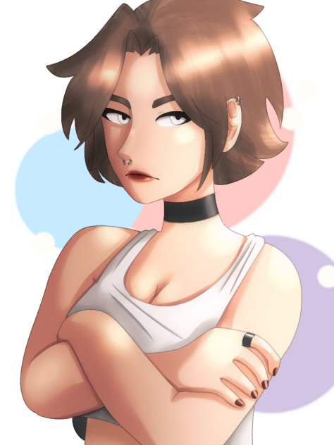 Olivia (Redraw of an OC) - ibisPaint