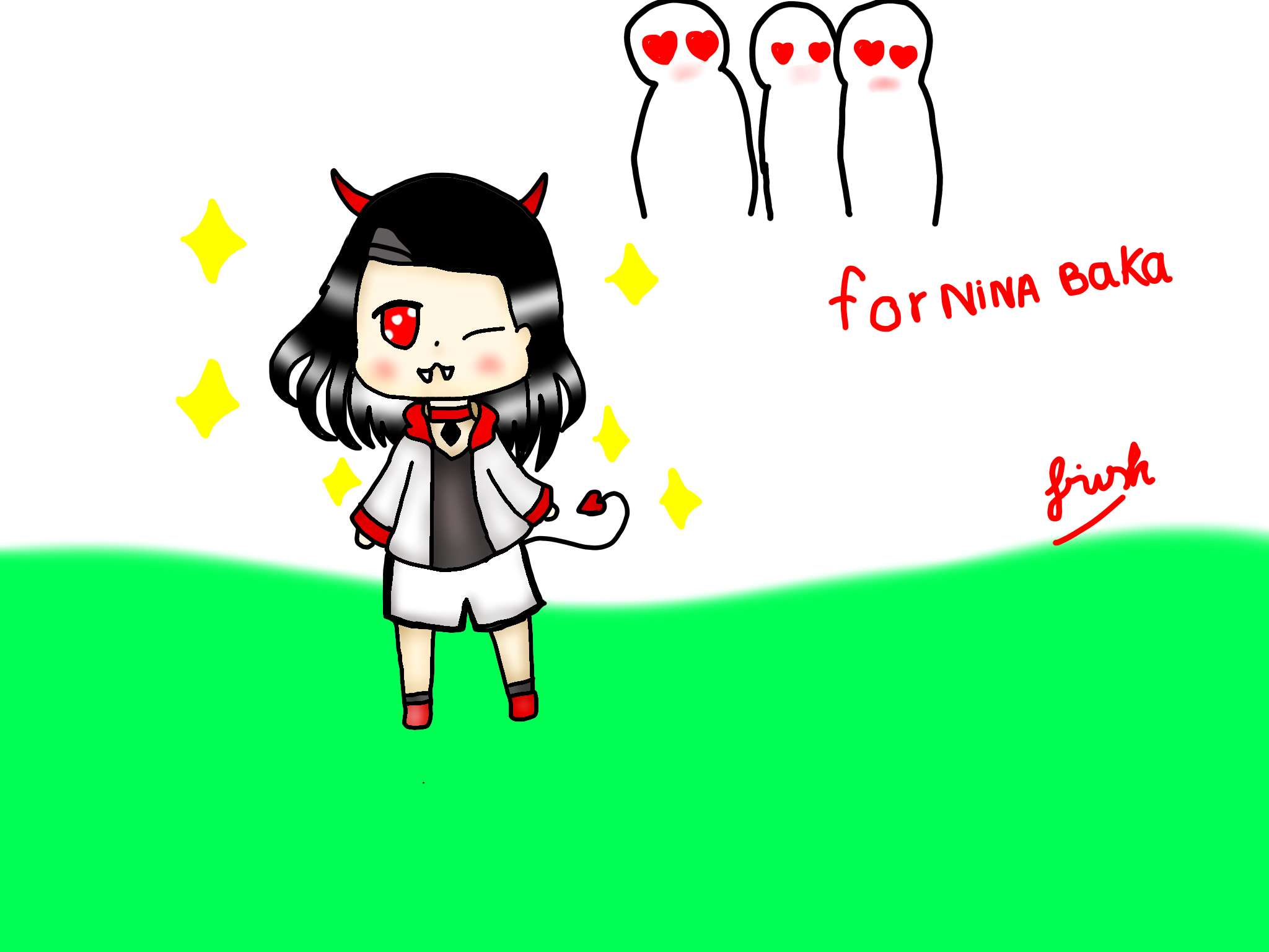 speedpaint Nina baka - ibisPaint