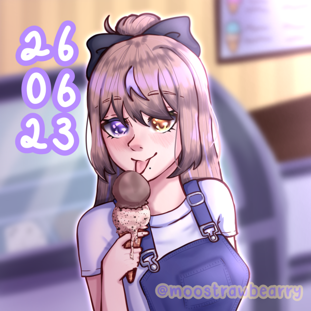 Persona ice cream parlour 2023 - ibisPaint